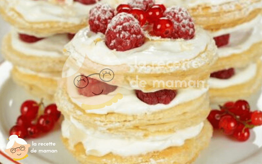Feuilleté aux fruits rouges - La Recette de maman